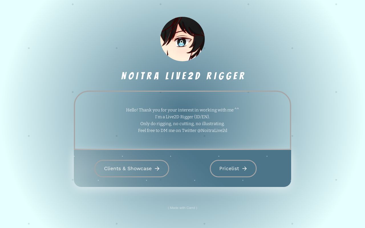 Noitra Live2d Rigger.